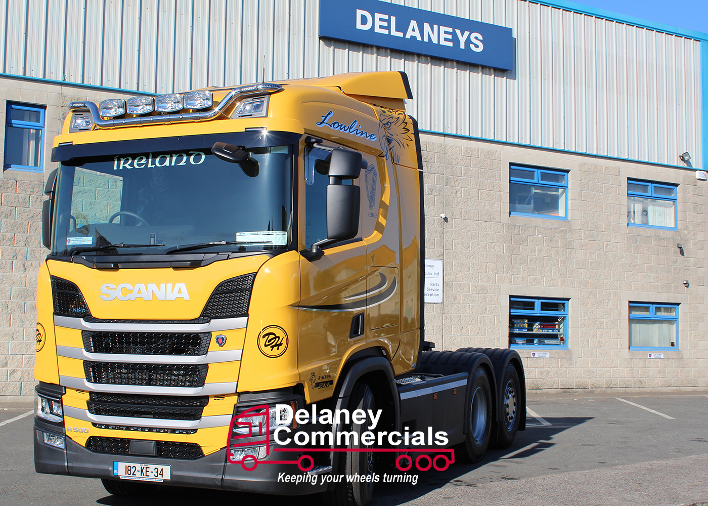 New R500 for Delahunt Haulage. - Delaney Commercials