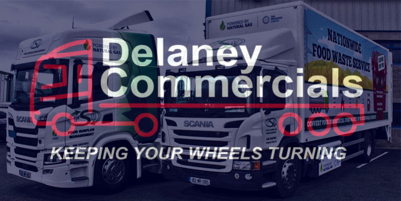 Food Surplus Management's new gas powered trucks. - Delaney Commercials